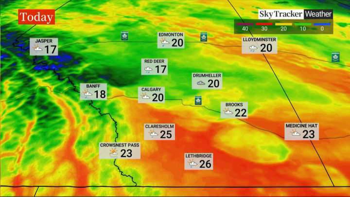 Severe thunderstorm watch issued for Calgary, Lethbridge, Medicine Hat