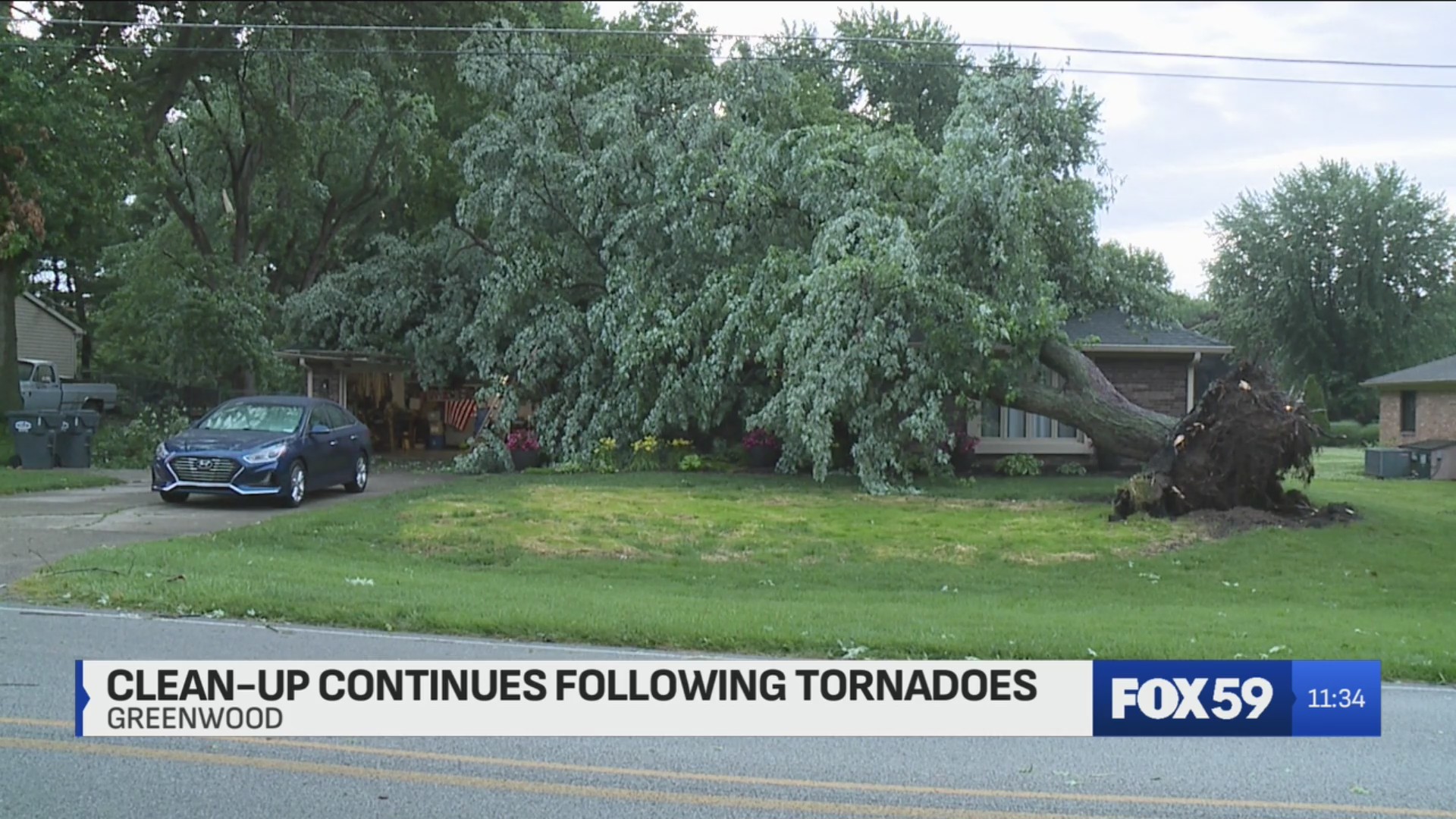 Clean-up continues following tornadoes