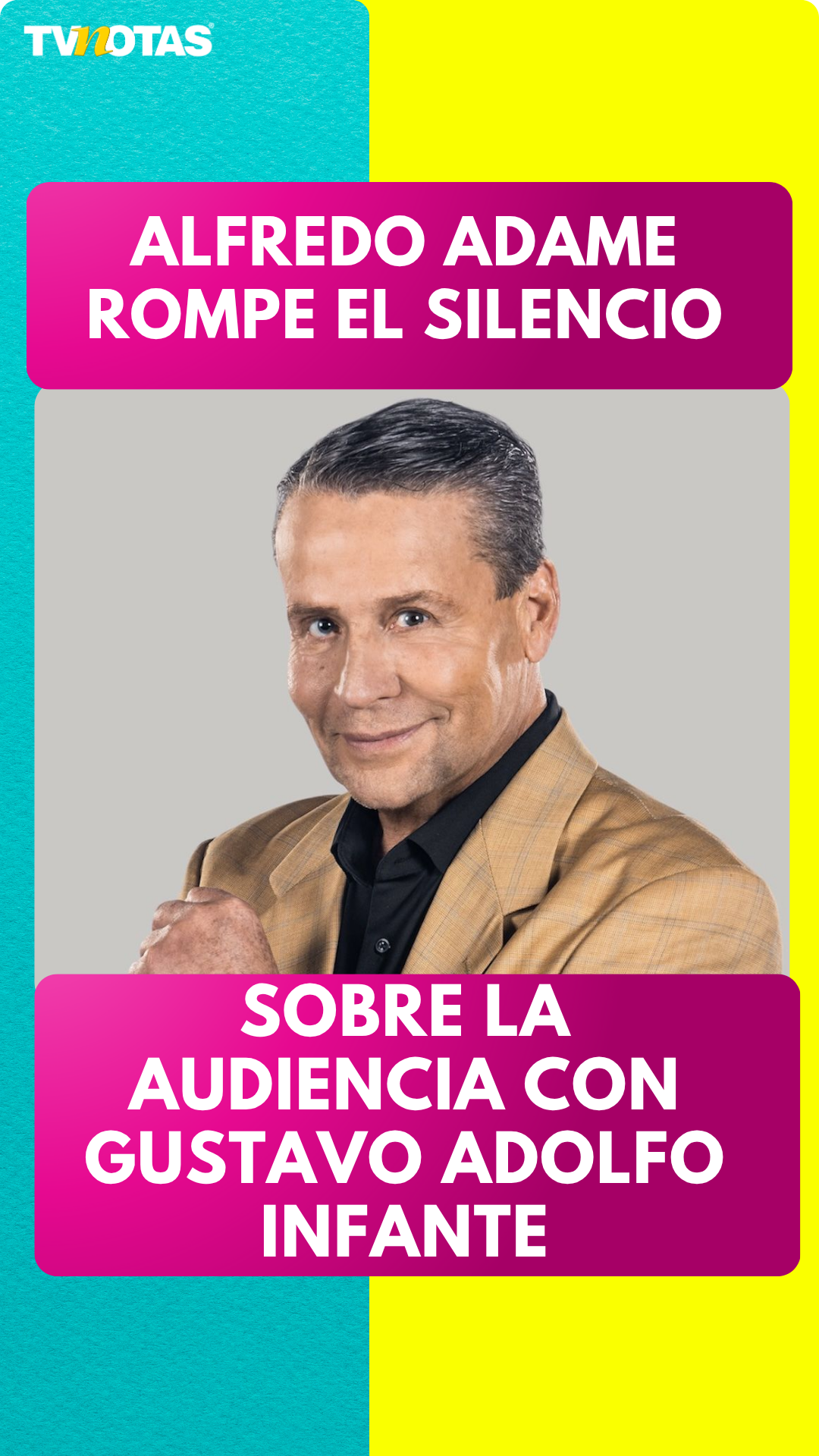 Alfredo Adame habla sobre la audiencia con Gustavo Adolfo Infante
