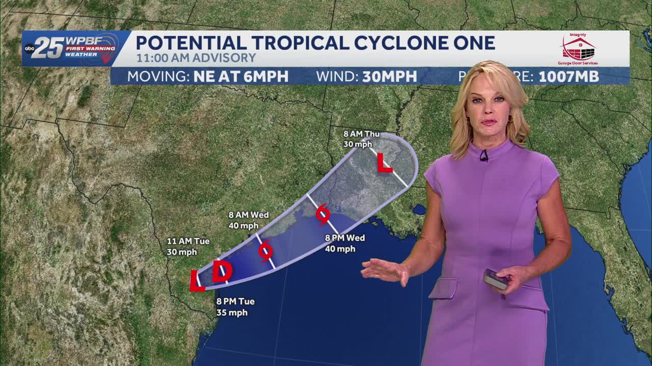 Potential tropical cyclone one forms near Texas, expected to cause ...