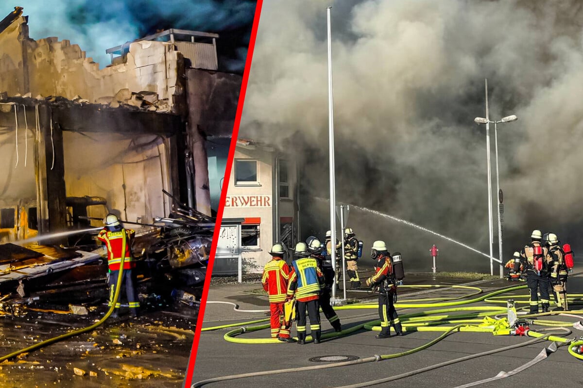 Zehn Millionen Euro Schaden! Feuerwehr verliert bei Brand eigene Wache ...
