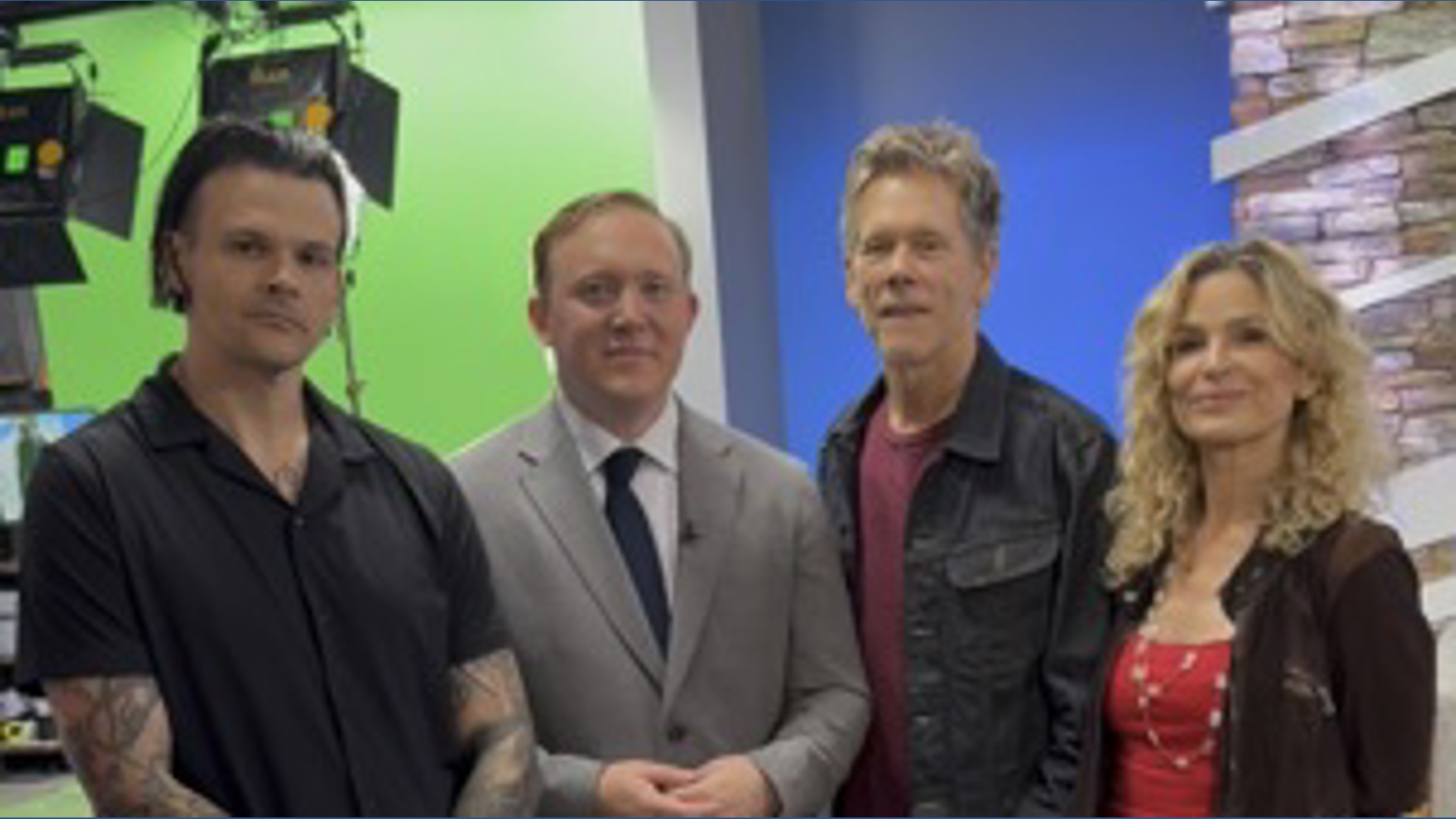 The cast of 'Family Movie' at the 5NEWS studio