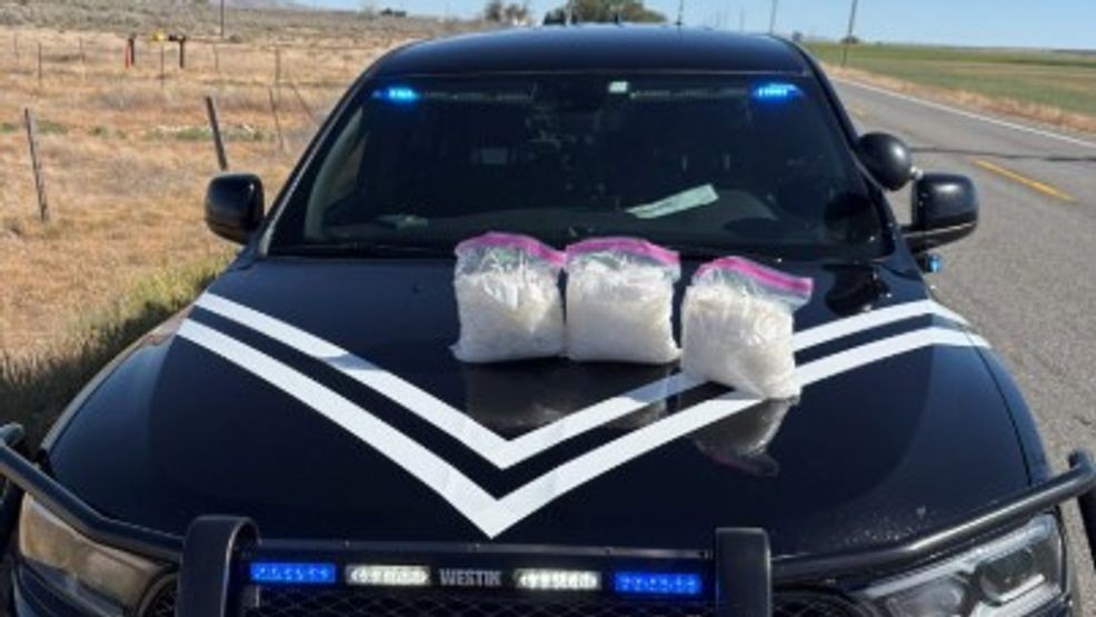 Idaho State Police seize 11.6 pounds of meth during traffic stop in ...
