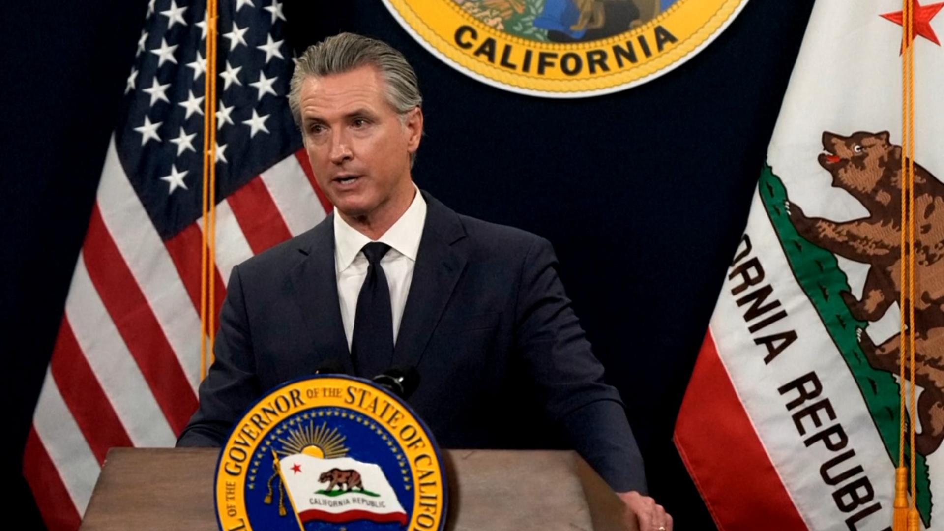 Gov. Gavin Newsome says Trump’s DOJ targeting him, wife
