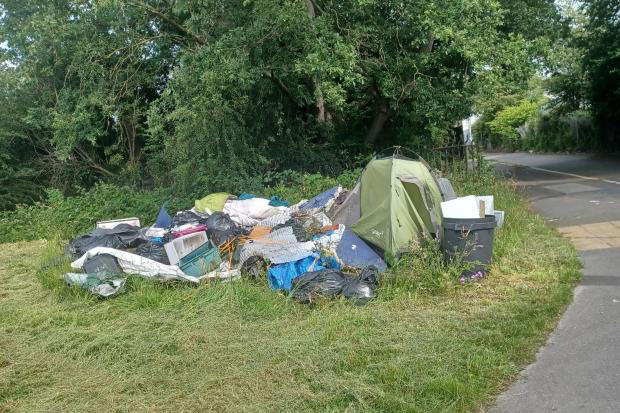 Rubbish mound looks like 'scene from a post-apocalyptic video game'