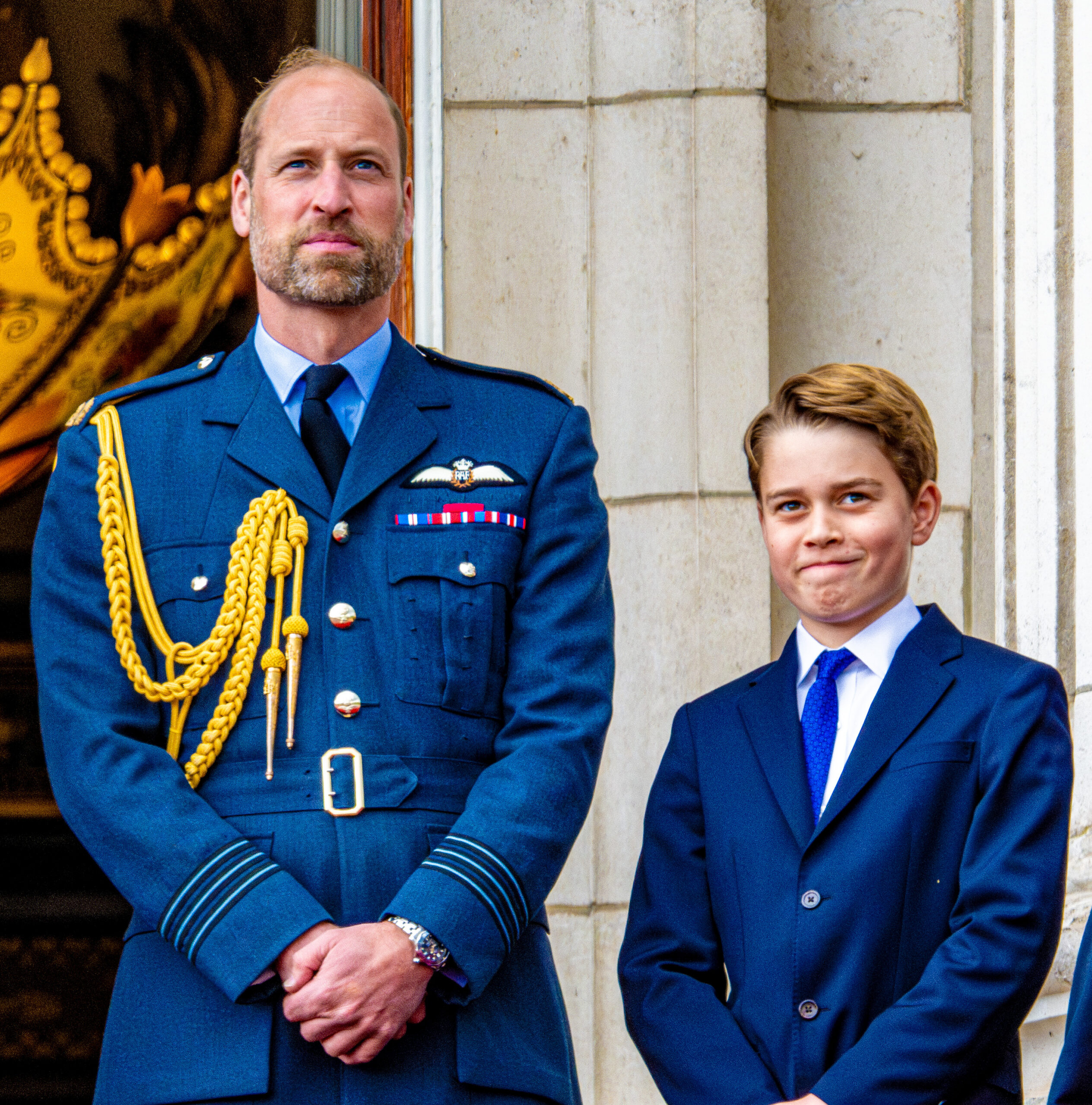 Prince George is mirroring dad Prince William in a big way