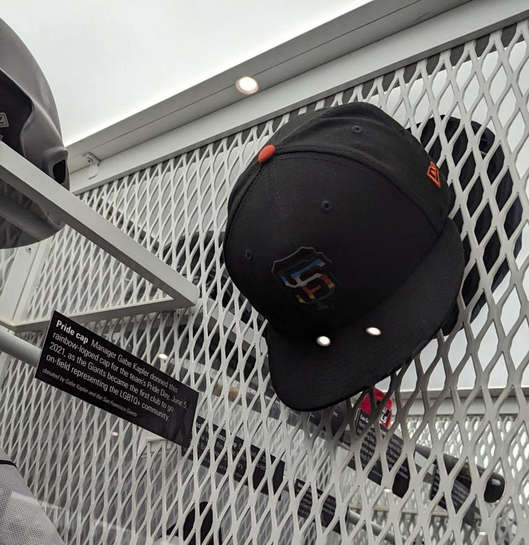 A Giants Pride cap sits in Cooperstown. It belongs on the players ...