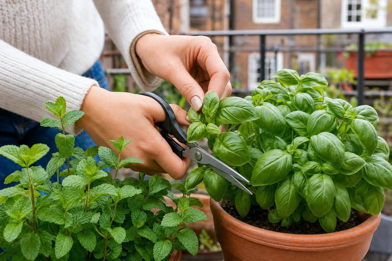 This bold job to do now makes supermarket basil and mint grow bushy all ...