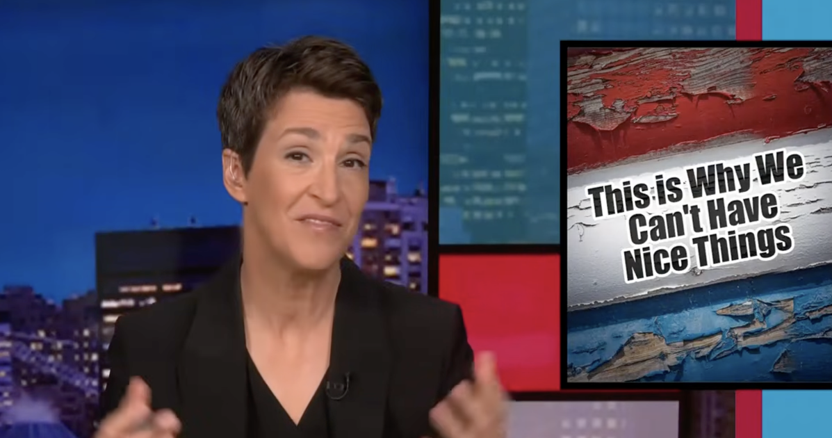 Trump blocked the opening of a new bridge. Rachel Maddow says there’s a ...