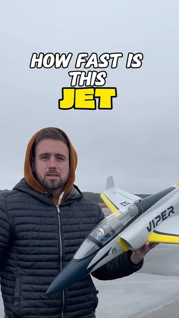 RC jet GPS speed test with gear and flaps challenge