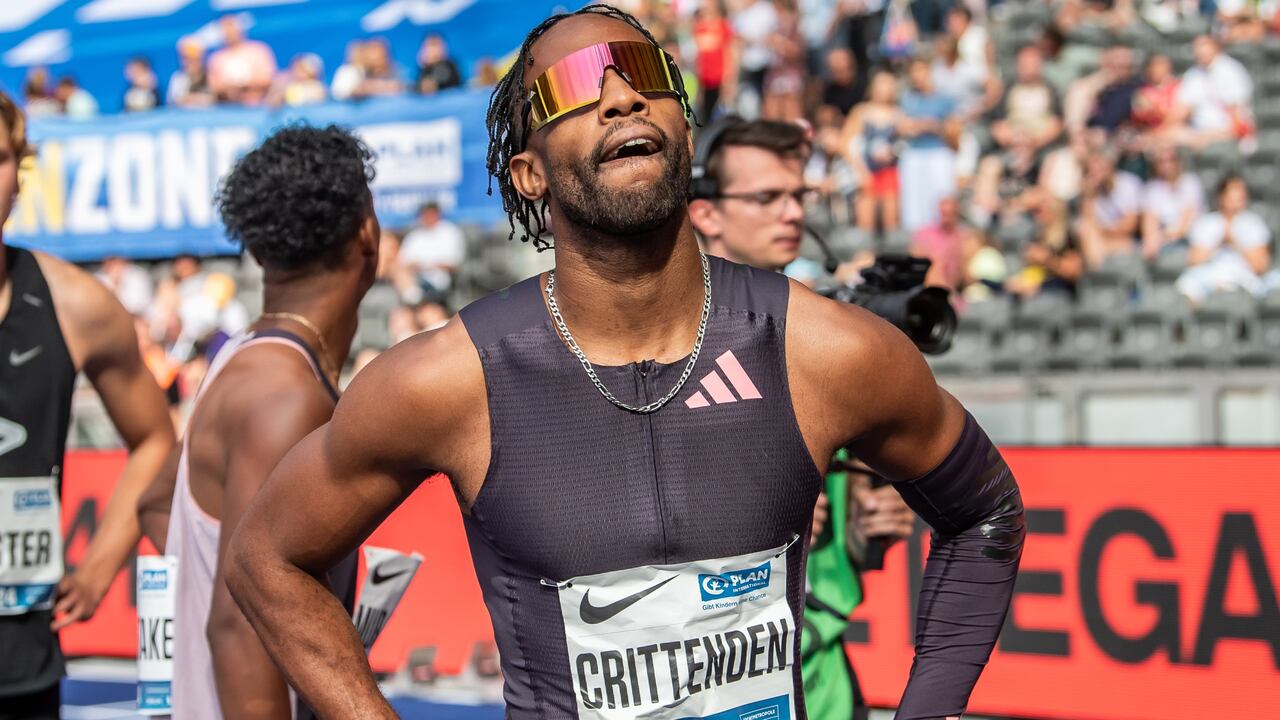 American Freddie Crittenden goes for hurdles gold at the Golden Spike