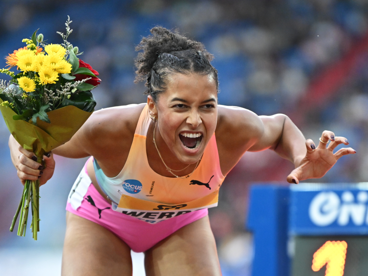 Audrey Werro écrase le 800 m, Del Ponte 7e du 100 m