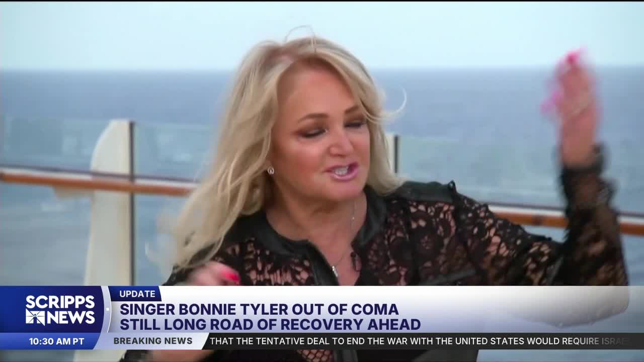 Singer Bonnie Tyler out of coma, still has long road toward recovery