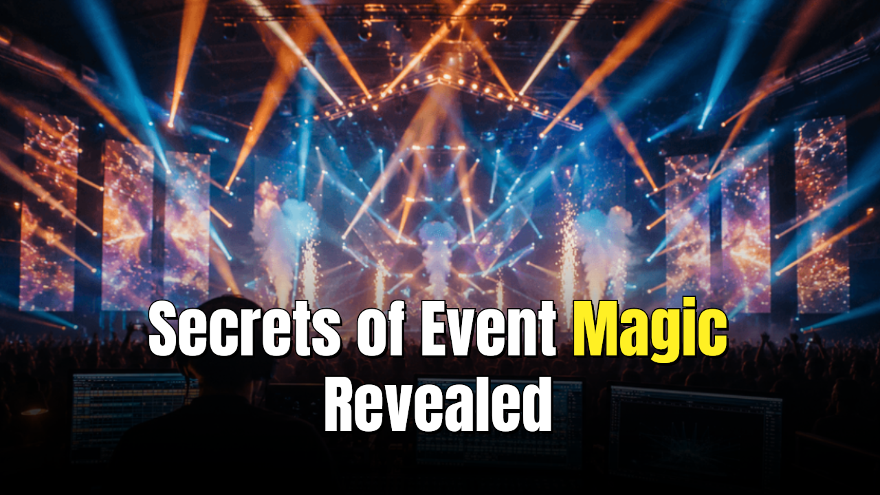 The tech behind cinematic event experiences: Lighting, effects, and ...