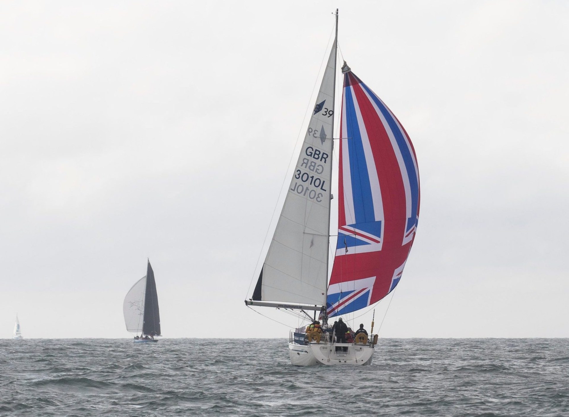 First picture of British yacht fired at by Russian warship in English ...