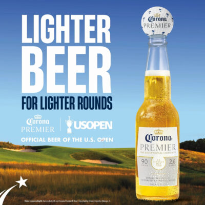 Corona Premier® tees up the premier side of light, bringing lighter ...