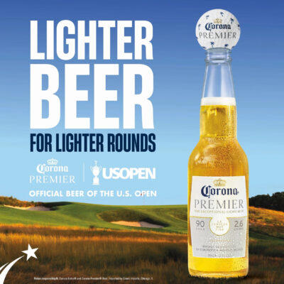 Corona Premier® tees up the premier side of light, bringing lighter ...