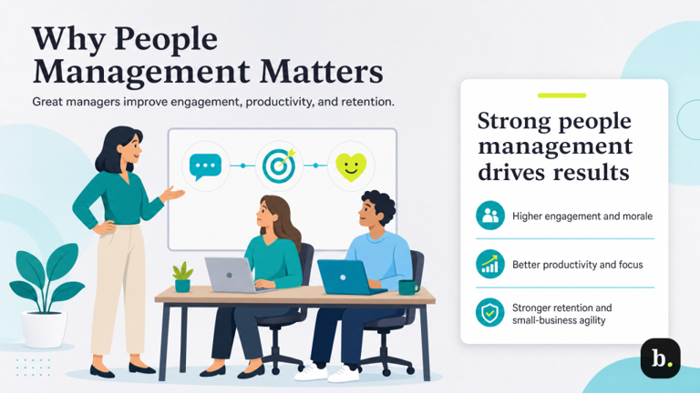What does it take to be a good people manager?