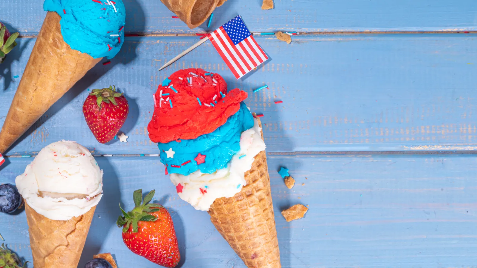 Joy launches new, red, white, and blue dipped ice cream cups for summer