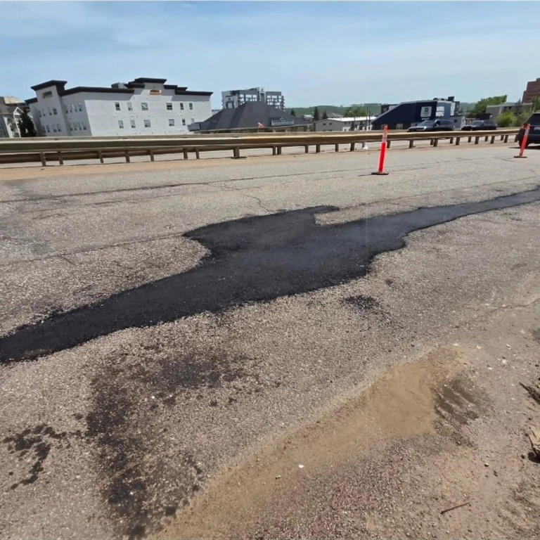 Pothole protest: Frustrated Albertans fill road ruts in act of civil ...