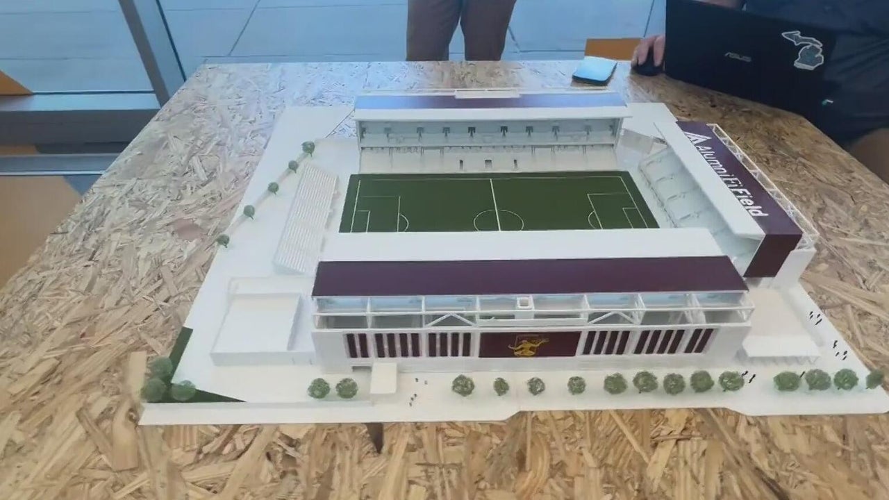 3D model unveiled of new Detroit City FC stadium