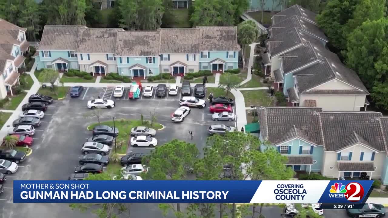 Mother and 18-year-old son shot at Kissimmee apartment complex, sheriff ...