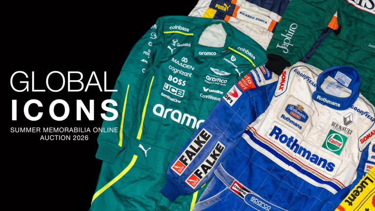 Formula One history goes under the hammer: Inside Broad Arrow's Global ...