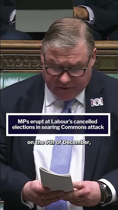 Mark Francois accuses Labour of 'running scared' over postponed elections