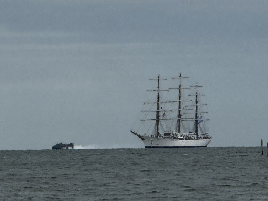 Tall ships arriving for parade of sail in Virginia Beach area