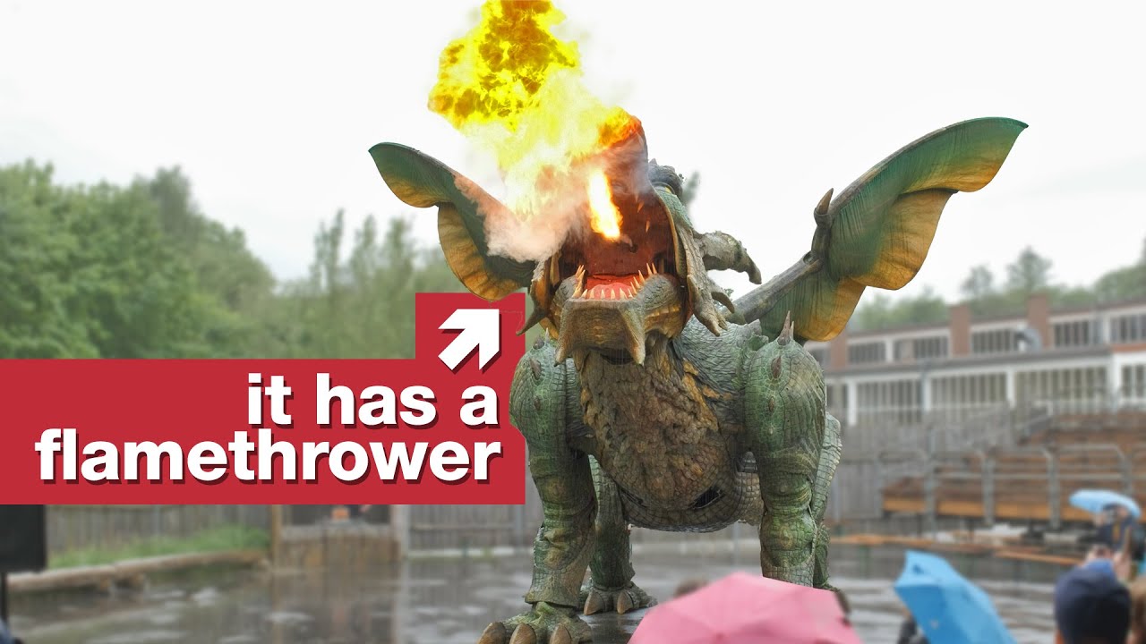 How an 11-ton robot comes to life each year