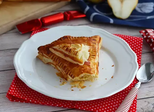 Frangipane con pera en porciones individuales