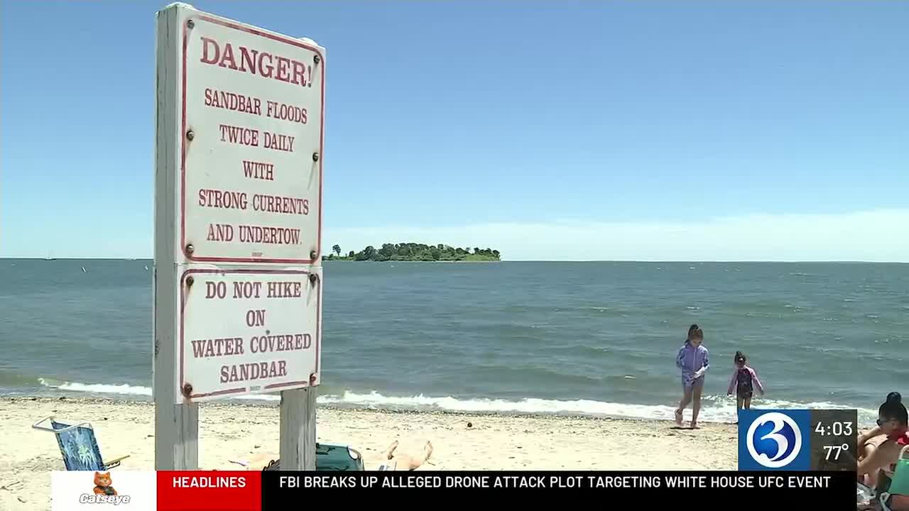 Milford fire officials warn of sandbar danger after rescuing 5 from tide