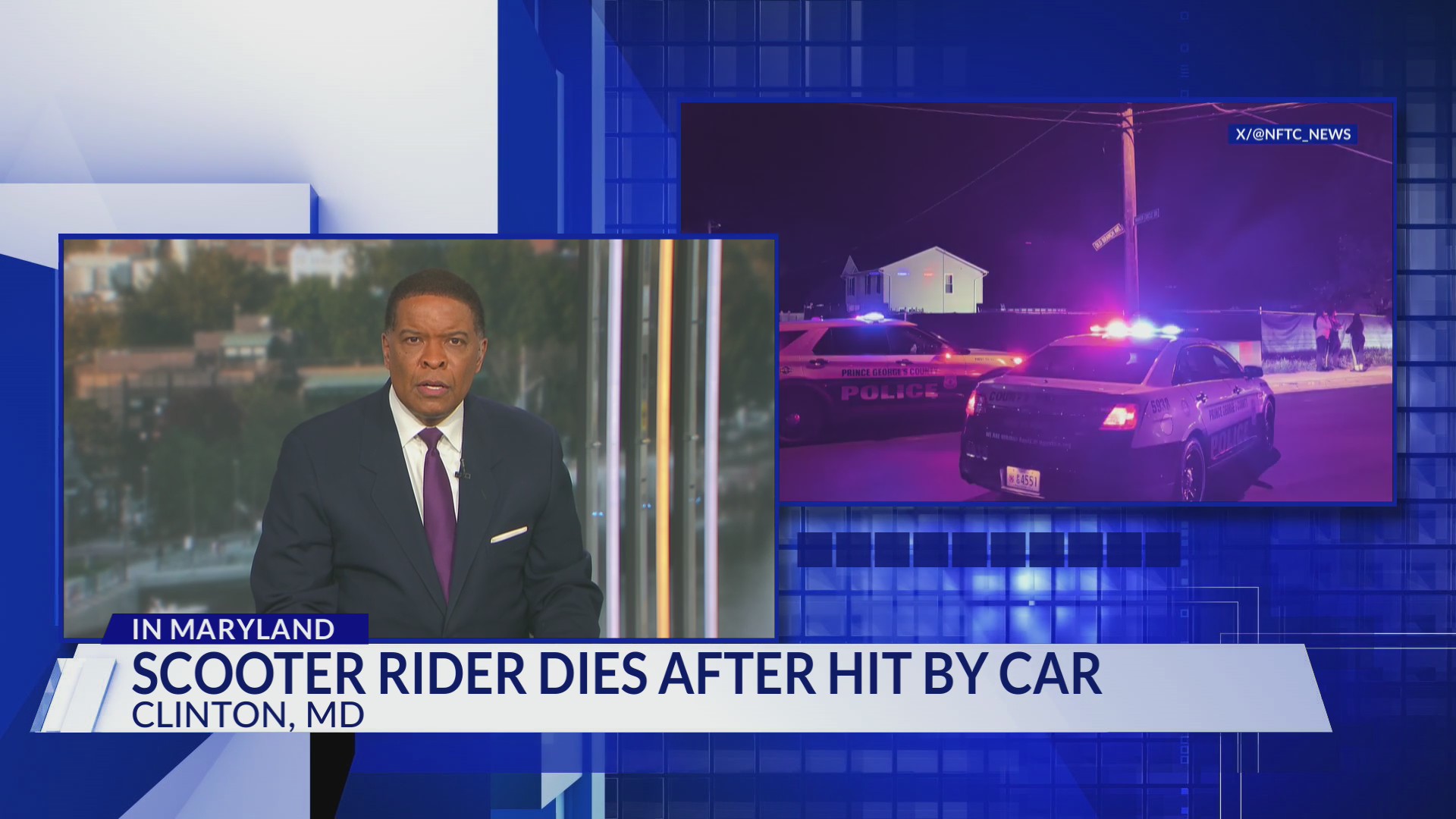Scooter rider dies after being hit by vehicle on Old Branch Ave. in ...