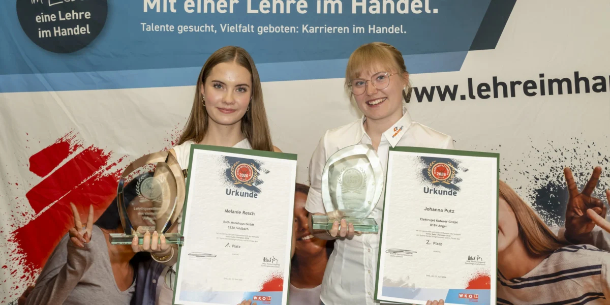 Steirisches Verkaufstalent: Melanie Resch ist Junior Sales Champion 2026