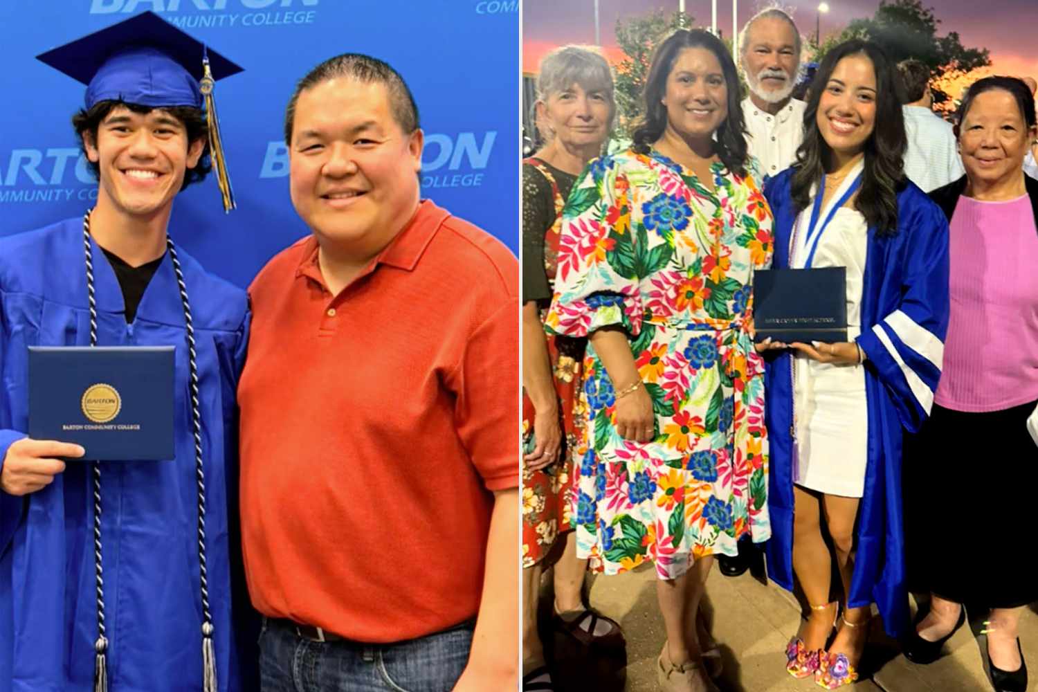 Parents faced with impossible choice as kids graduate on same day in ...