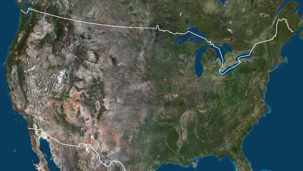 13 unusual stories behind US state borders