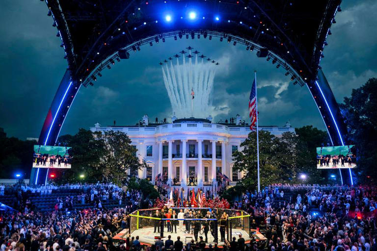 California terror ring busted over White House UFC drone plot as ...