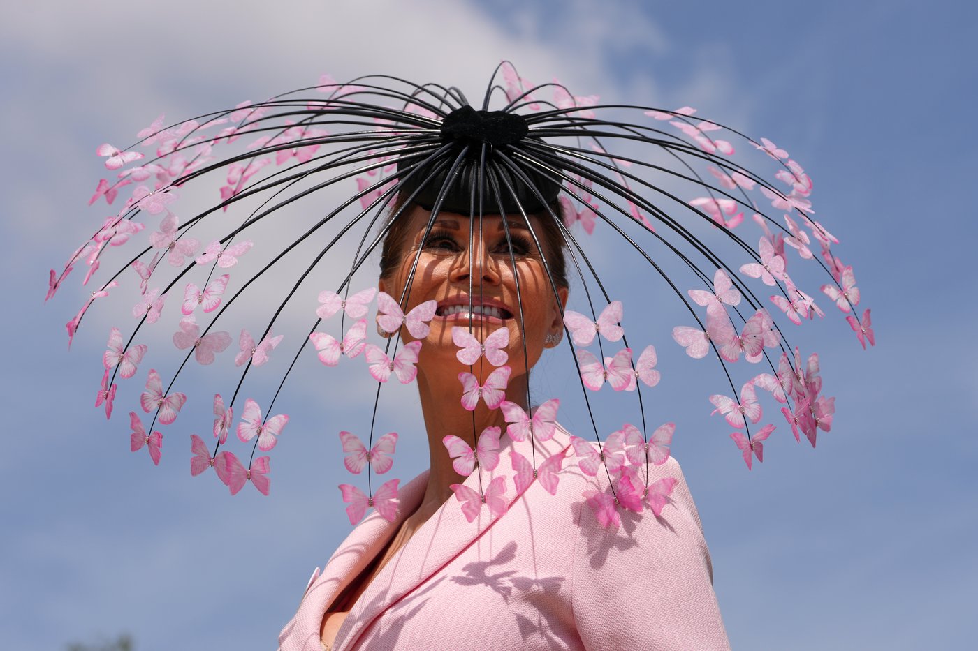 Creative and colorful hats steal the show at the Royal Ascot horse ...