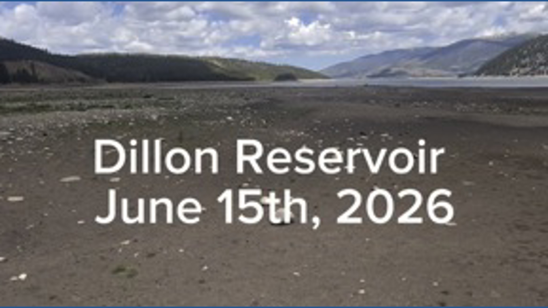 Dillon Reservoir water levels remain low