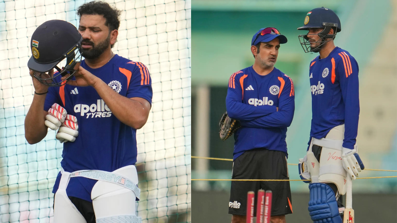 Cues from Lucknow nets: Rohit faces chin music, Iyer rehearses the pull ...