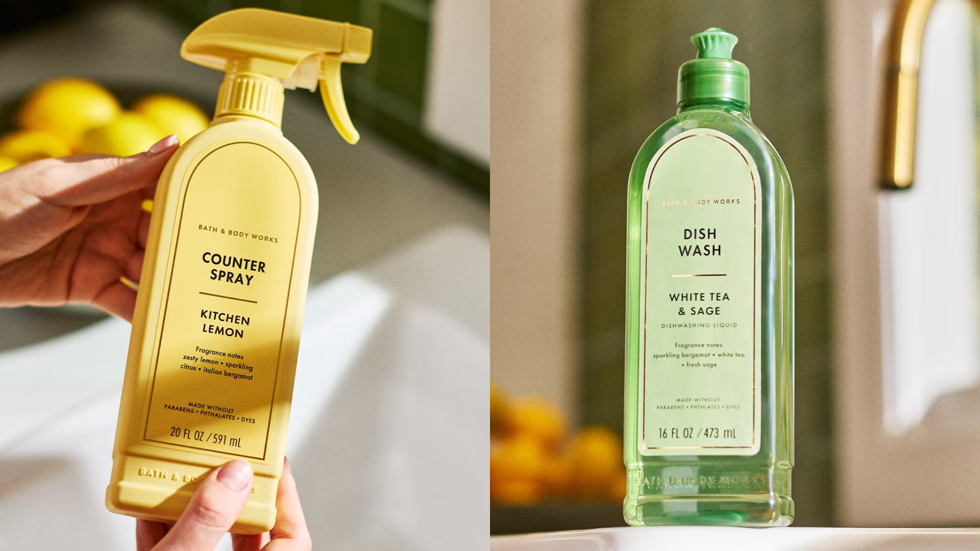 Bath & Body Works just dropped a kitchen-care line that makes cleaning ...