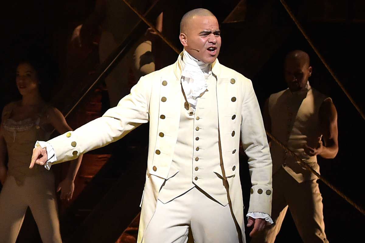 One last time! Christopher Jackson returning to Broadway's "Hamilton ...