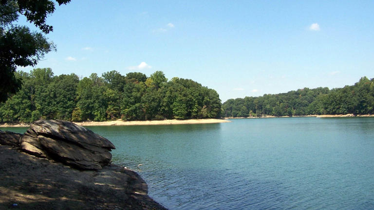 This Maryland reservoir is hiding the remains of a forgotten town