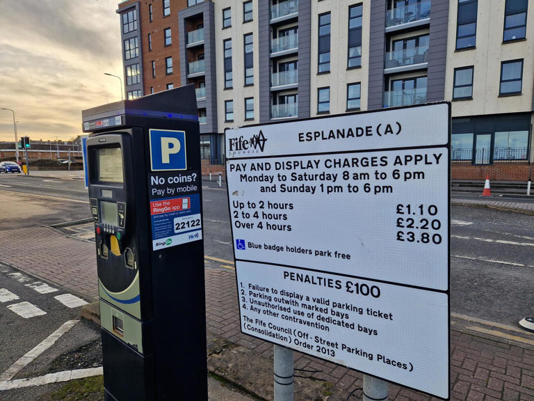 Kirkcaldy councillors end discount season tickets for parking in town ...