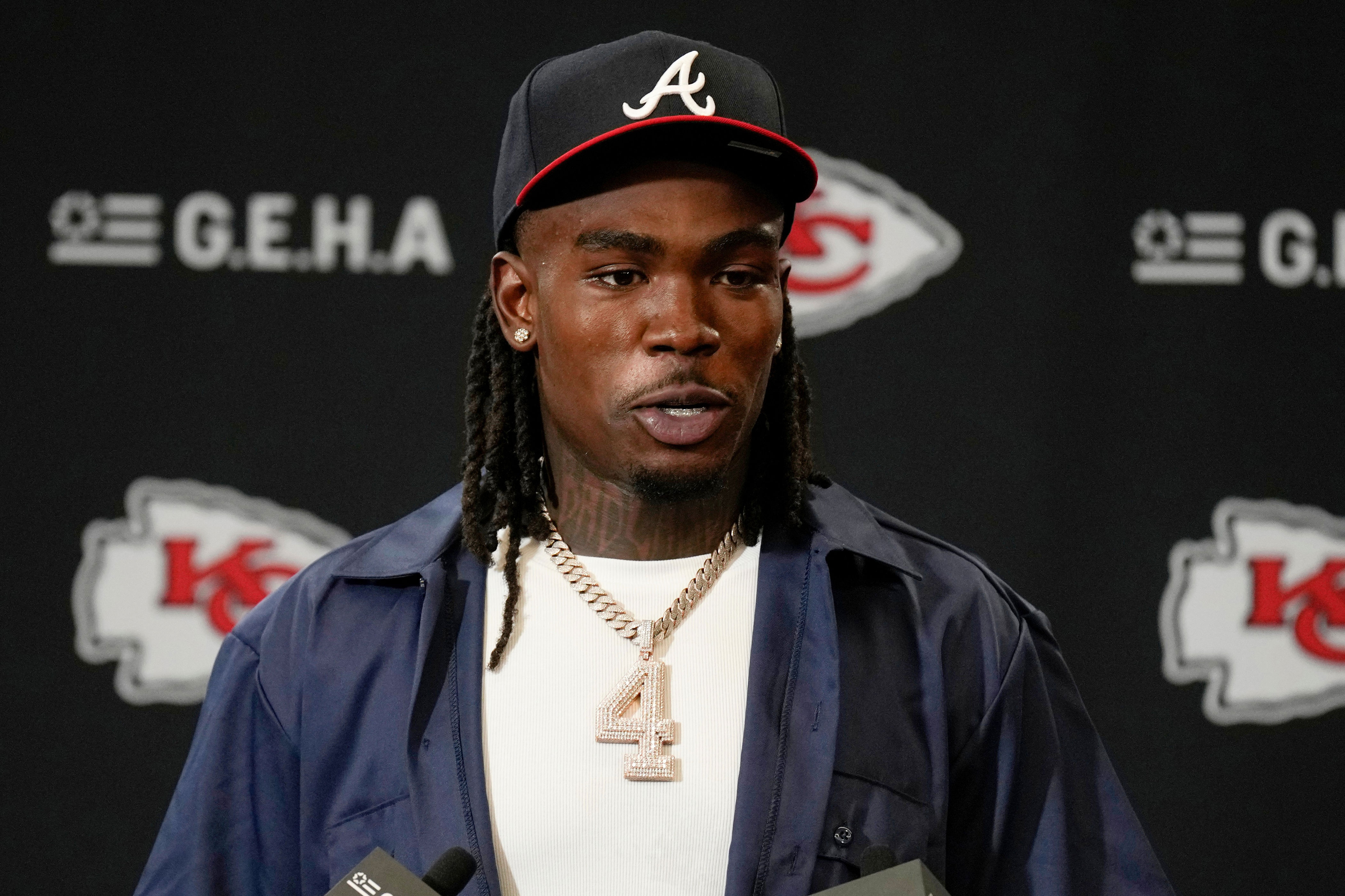 Chiefs receiver Rashee Rice released after 30-day jail stint for car ...