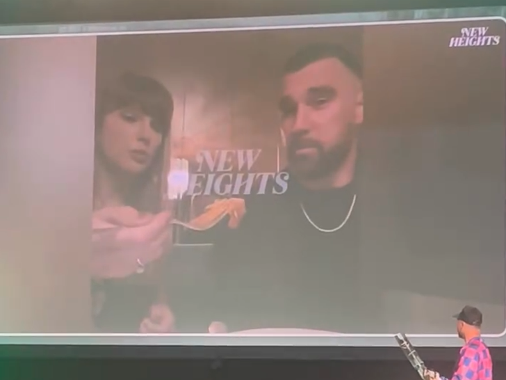 Taylor Swift shocks crowd with surprise cameo at Travis Kelce 'New ...
