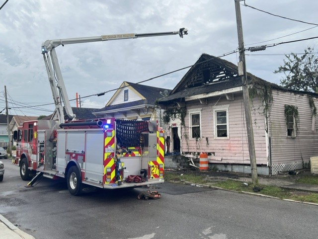 Abandoned Seventh Ward house damaged in two-alarm fire