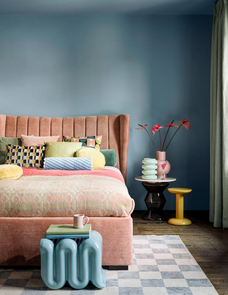 Pink and blue is summer's most stylish colour combination and Habitat's ...