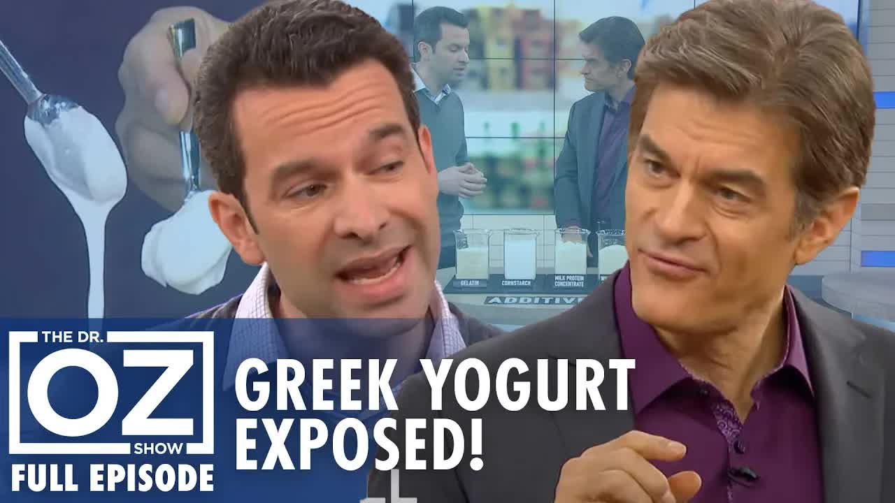 Greek yogurt exposed! Dr. Oz reveals the real deal & how to turn off ...