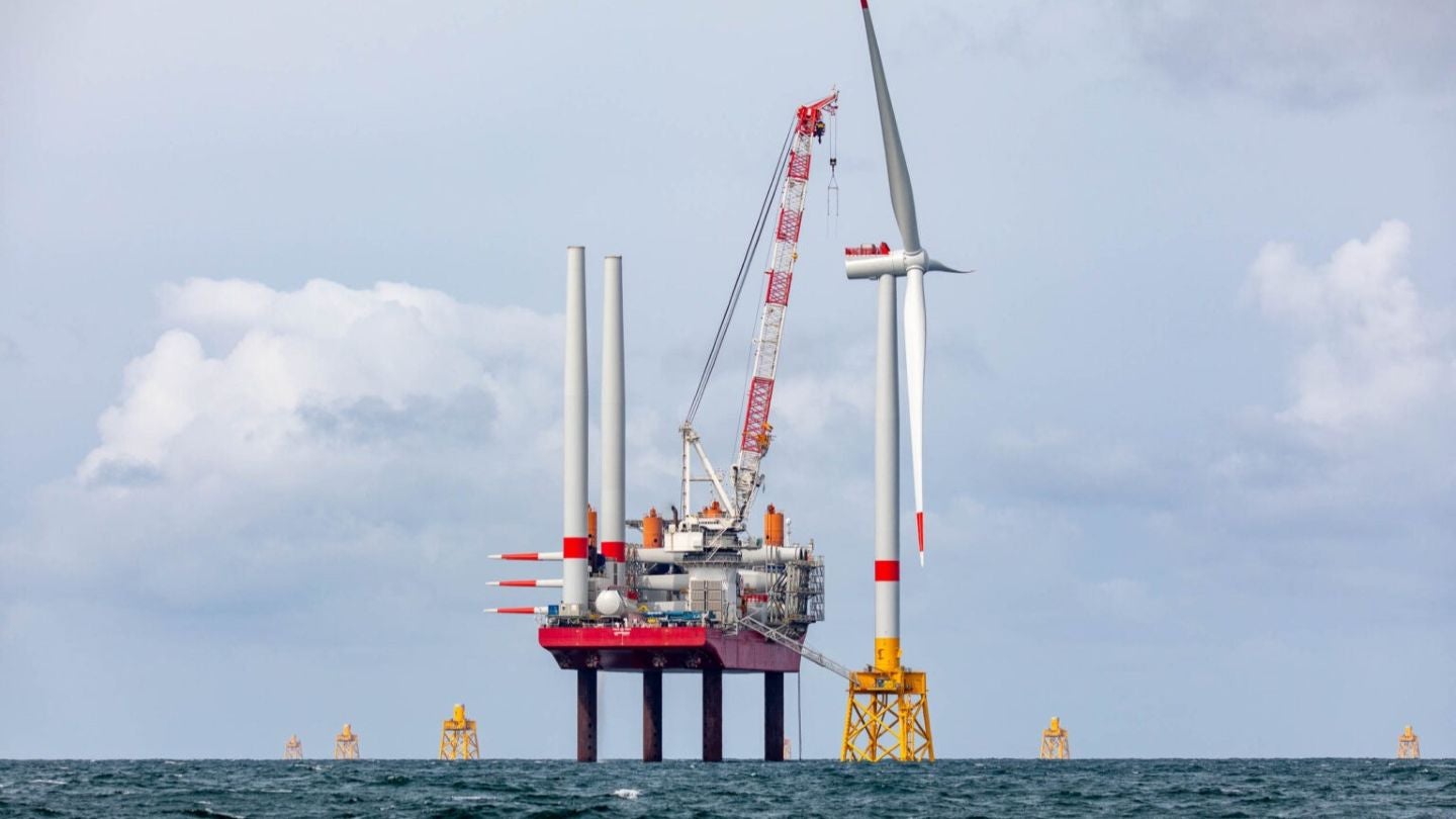 First turbine installed at Ocean Winds’ 500MW EMDT wind farm
